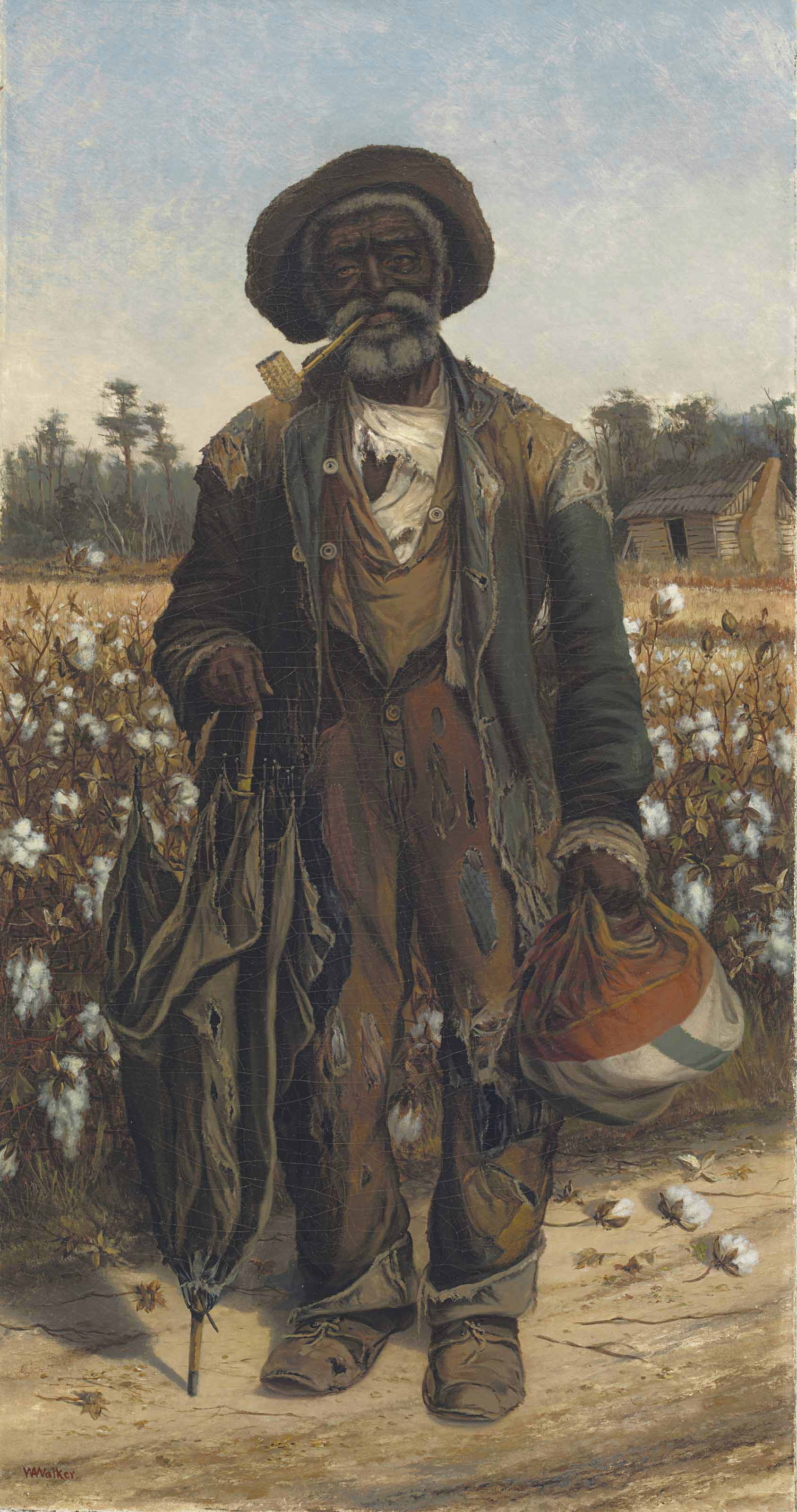 William Aiken Walker - Uncle Sam (circa 1880s) Fine Art Print - – Jakero77